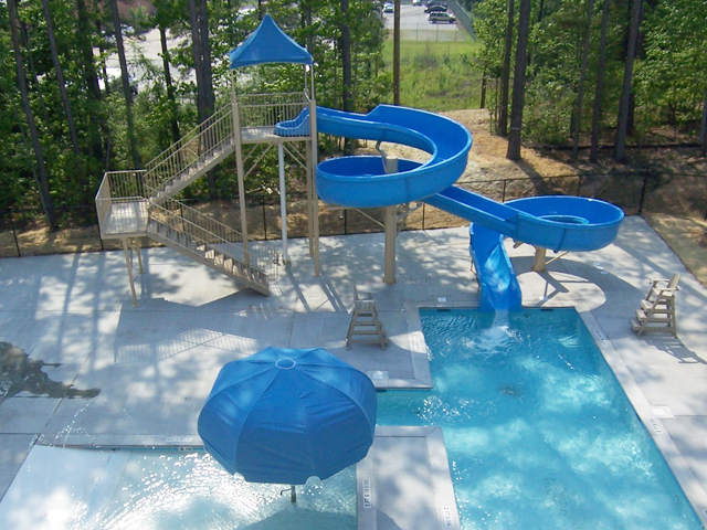 Natural Structures: Water Slides: Entry Height 14' to 15'