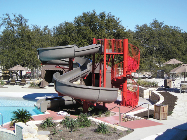 Natural Structures: Water Slides: Entry Height 14' to 15'