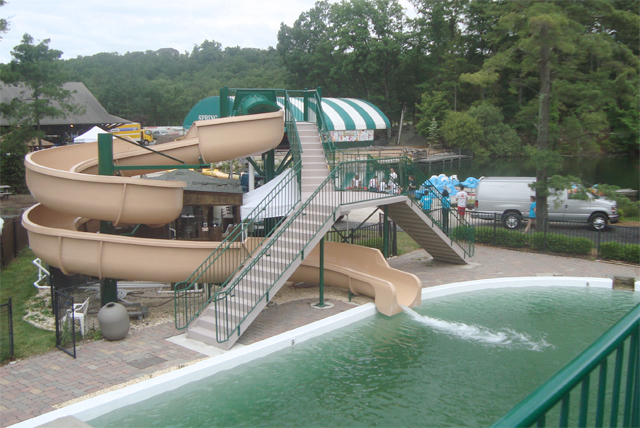 Natural Structures: Water Slides: Entry Height 14' to 15'