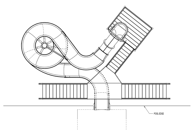 Natural Structures: Water Slides: Entry Height 14' to 15'